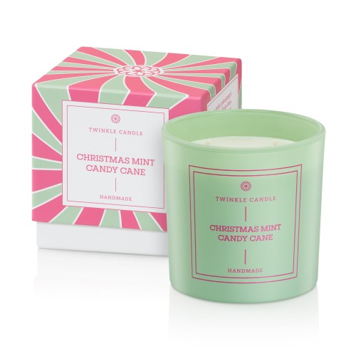 Świeca sojowa Christmas Mint Candy Cane 484ml | sklep internetowy ...