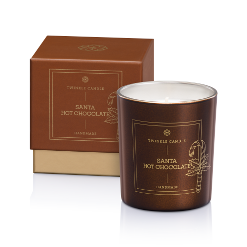 Świeca sojowa Santa Hot Chocolate 200 ml | sklep internetowy Twinkle Candle
