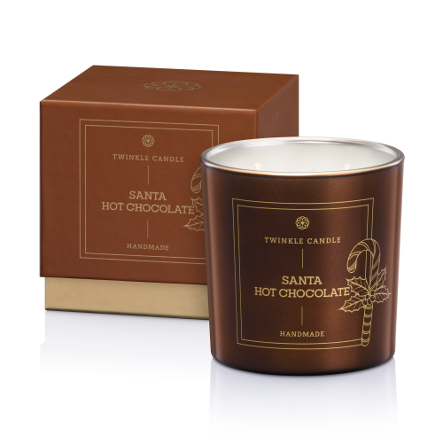 Świeca sojowa Santa Hot Chocolate 484 ml | sklep internetowy Twinkle Candle